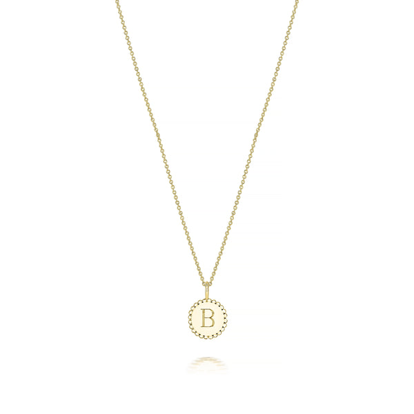 SARAH CHLOE PERSONALIZED MADI INITIAL PENDANT